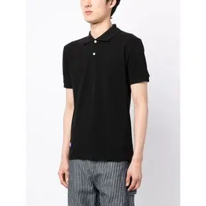Play Comme Des Garcon Comme Des Garçons Play Short Sleeved Polo Shirt - Black