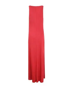 Ralph Lauren Sleeveless Gown - Madison Red