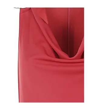 Ralph Lauren Sleeveless Gown - Madison Red