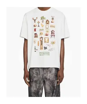 J.W.ANDERSON Jw Anderson Diorama-printed T-shirt - White