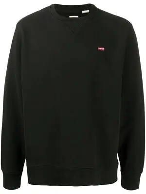 LEVI'S S S 359090003 Cotton Sweatshirt - Black