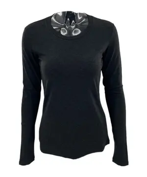 Max Mara Long-sleeved T-shirt - Black