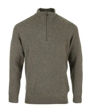 Barbour High-neck Knitted Jumper - Green