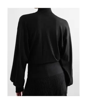 Alaïa Turtleneck Long-sleeve Bodysuit