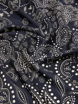 Max Mara Square Silk Scarf