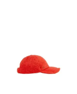 Gucci Double G Mohair Baseball Cap