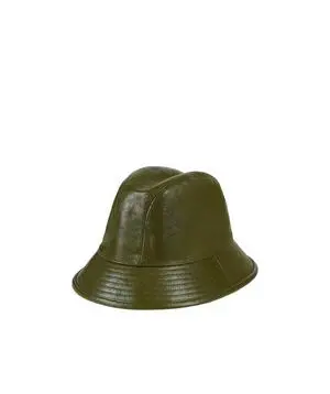 Gucci Leather Logo-plaque Bucket Hat
