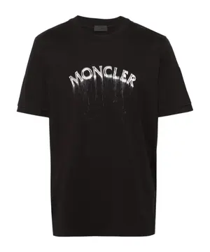 Moncler Short-sleeved T-shirt - Black