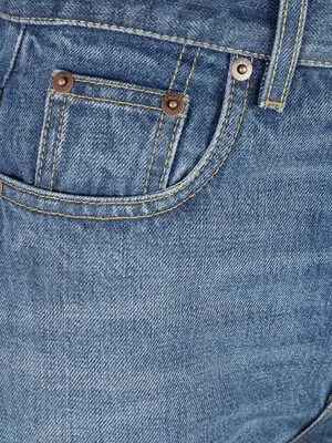 Chloé Logo Patch Straight-leg Jeans