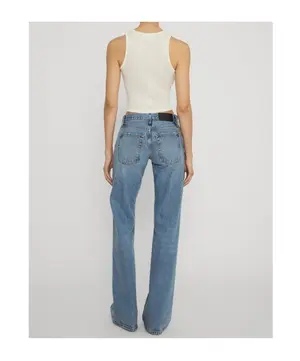 FRAME High-rise Wide-leg Jeans - Rapture