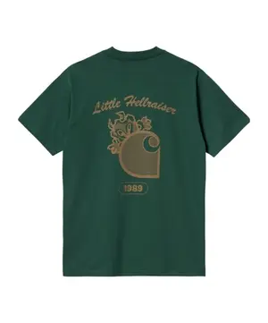 Carhartt Work In Progress T-shirt With Round Neck And Short Sleeves - Green