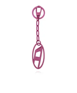 DIESEL® Oval D Metallic Keyring