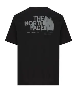 The North Face Item O-neck Short-sleeved T-shirt - Black