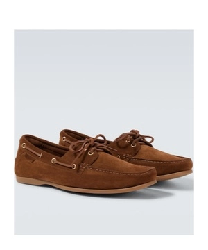 TOM FORD Robin Suede Boat Shoes
