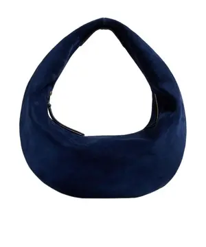Khaite Zip Shoulder Bag - Midnight Navy