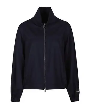 Pinko High Neck Zip-up Jacket