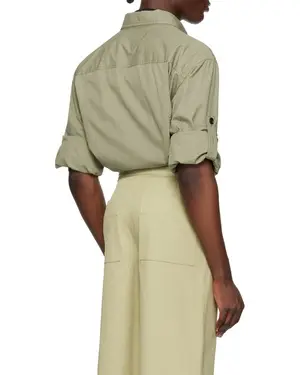 Bottega Veneta Light Cotton Twill Overshirt