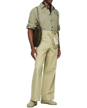 Bottega Veneta Light Cotton Twill Overshirt