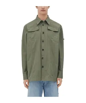 Bottega Veneta Light Cotton Twill Overshirt