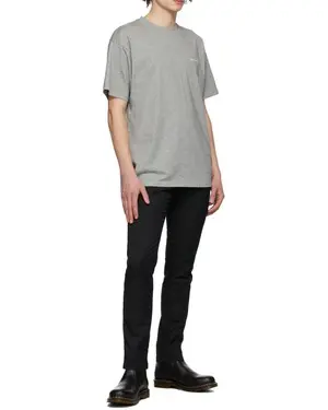 Carhartt Work In Progress Slim Fit Chinos With Zip Fly And Label Detail
