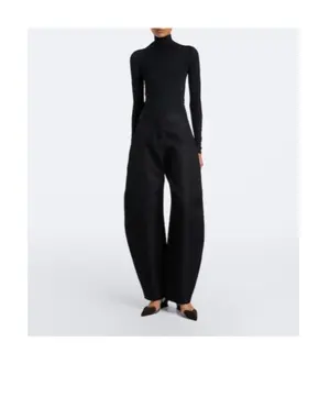 Alaïa Le Cœur Suede Wedge Mules