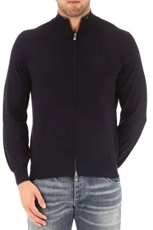 Brunello Cucinelli High-neck Zip-up Cardigan
