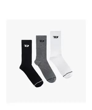 DIESEL® 3-pack Crew Socks With Side Logo
