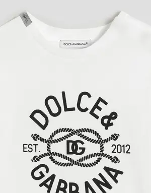 Dolce & Gabbana Jersey T-shirt With Logo