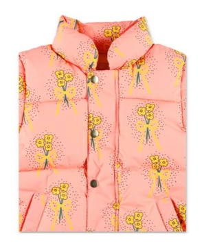 MINI RODINI Floral Printed Down Jacket