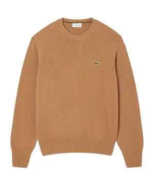 Lacoste Logo Patch Crewneck Jumper