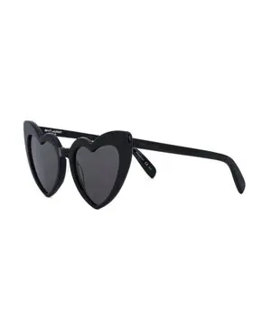 Saint Laurent Loulou Heart-shape Frame Sunglasses