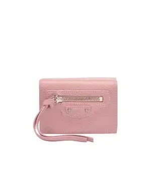 Balenciaga Logo Wallet - Pink
