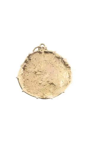 MAHNAZ COLLECTION 18k Yellow Large Zodiac Pendant