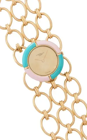MAHNAZ COLLECTION Chopard 18k Yellow Gold Manual Winding Watch