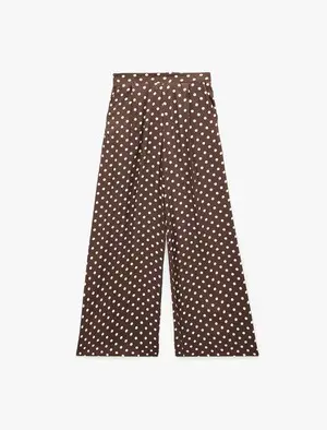Koton Flowy Wide Leg Polka Dot Pants
