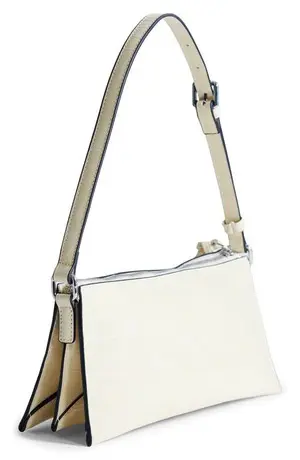 Topshop Simone Croc Embossed Faux Leather Shoulder Bag