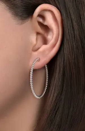 GABRIEL & CO. Bujukan Hoop Earrings