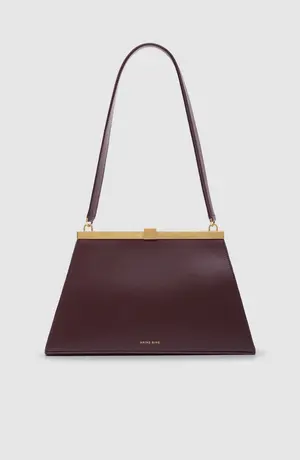 ANINE BING Smooth Leather Bag
