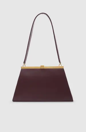 ANINE BING Smooth Leather Bag