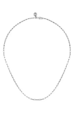 GABRIEL & CO. Paper Clip Chain Necklace