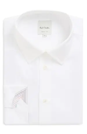 Paul Smith Regular Fit Cotton Shirt - White