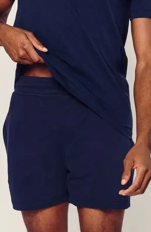 PETITE PLUME Pima Cotton Pajama Shorts