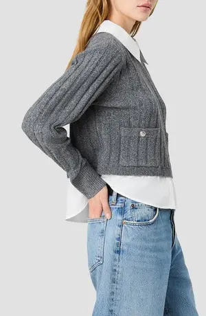 French Connection Aleyna Collared Pullover Sweater