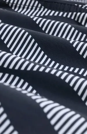 Bugatchi Cruz Print Swim Trunks
