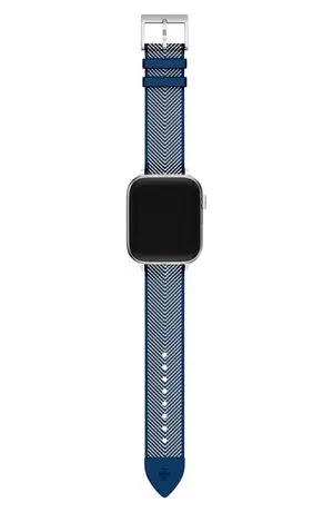 Tory Burch Kira Grosgrain 20mm Apple Watch® Watchband