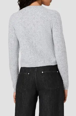 French Connection Dakota Print Cardigan - Medium Heather