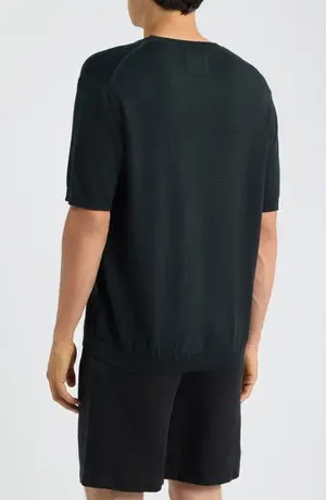 ALEX CRANE Lolo Organic Cotton Sweater Tee - Night