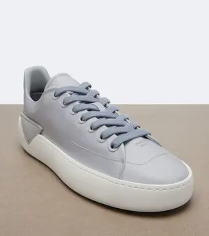 Prada Re-nylon Lace-up Sneakers - Grey