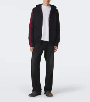 Gucci Tempo Suede-trimmed Sneakers
