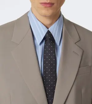Saint Laurent Wool And Mohair Blazer